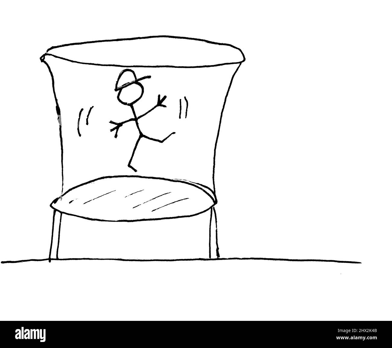 Jump construction Black and White Stock Photos & Images - Alamy