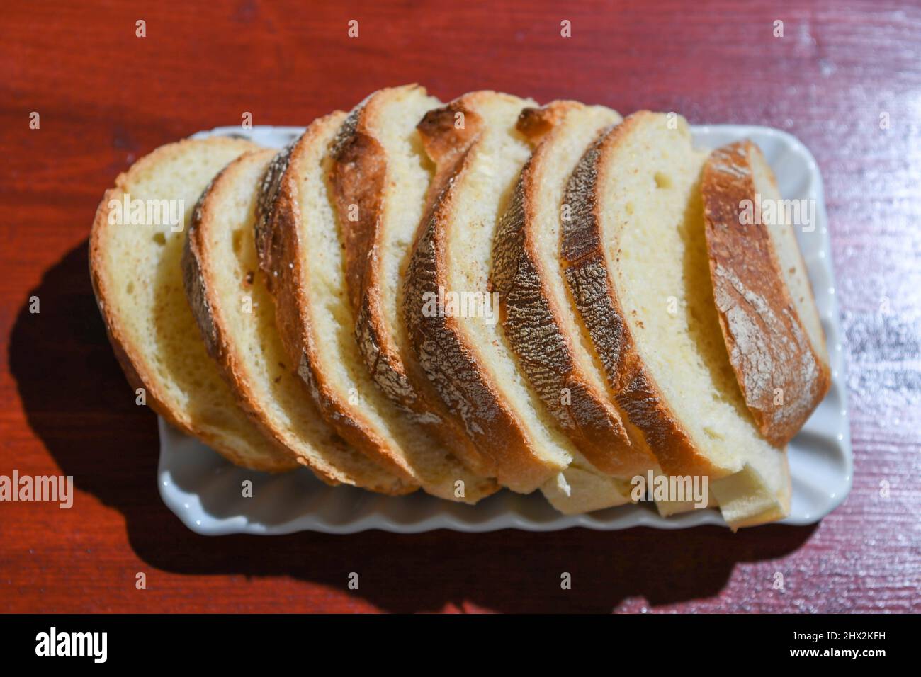 Italian bread: how durum wheat bread is born Stock Photo - Alamy