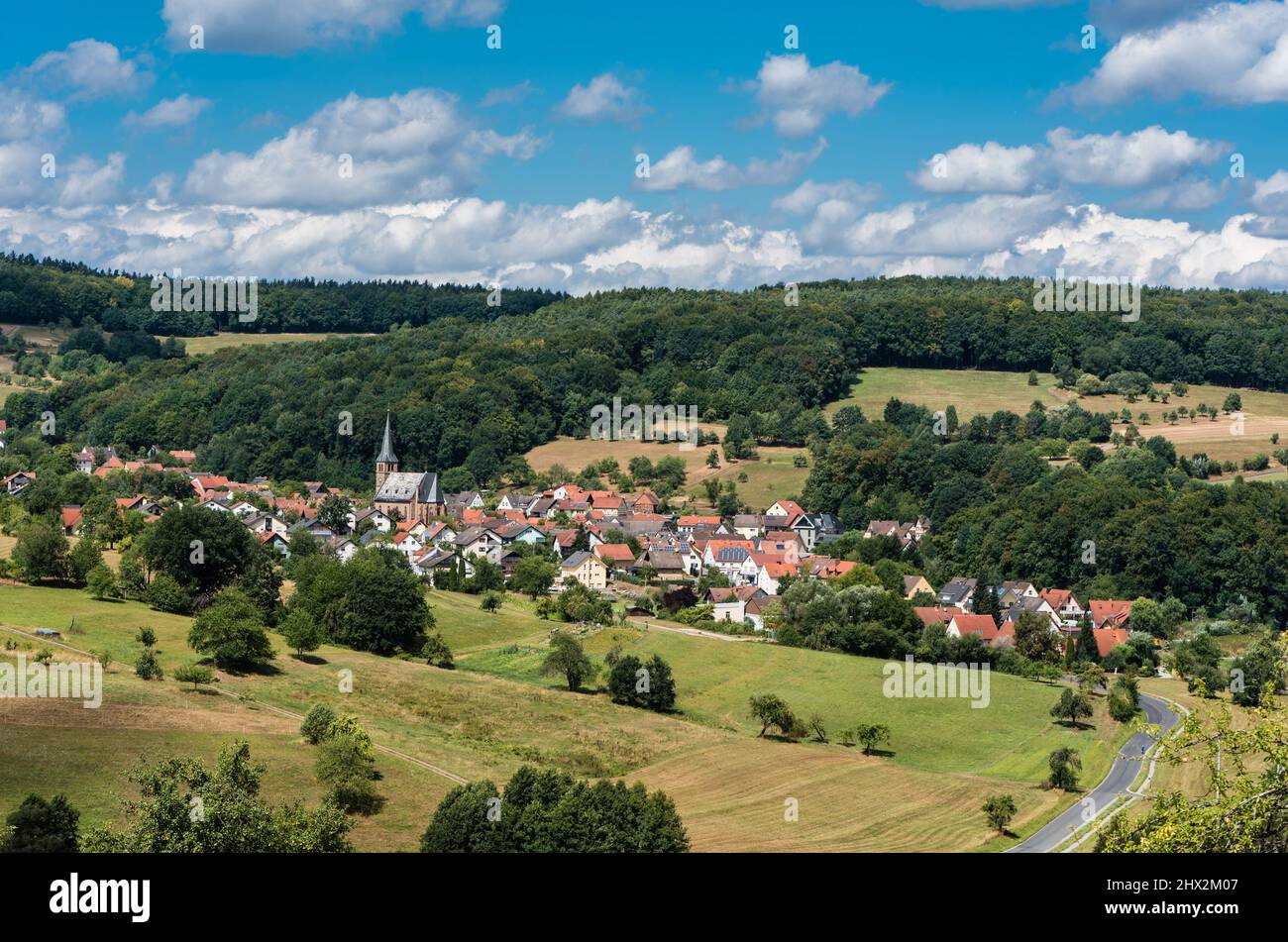 Ruckersbach village hi-res stock photography and images - Alamy