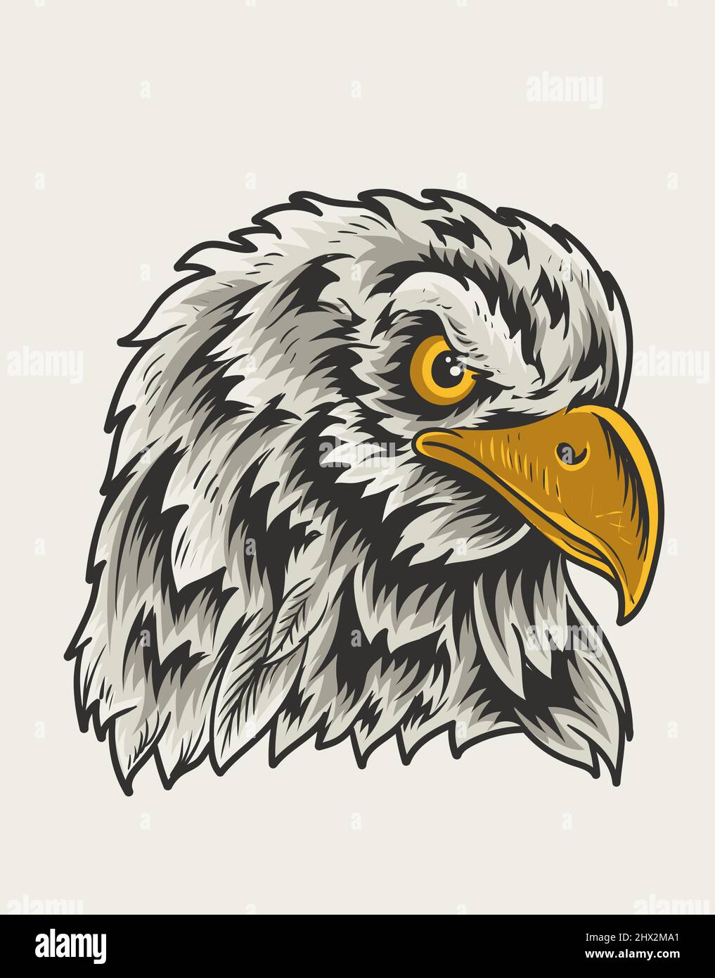 Mascot illustration head bald hi-res stock photography and images - Alamy