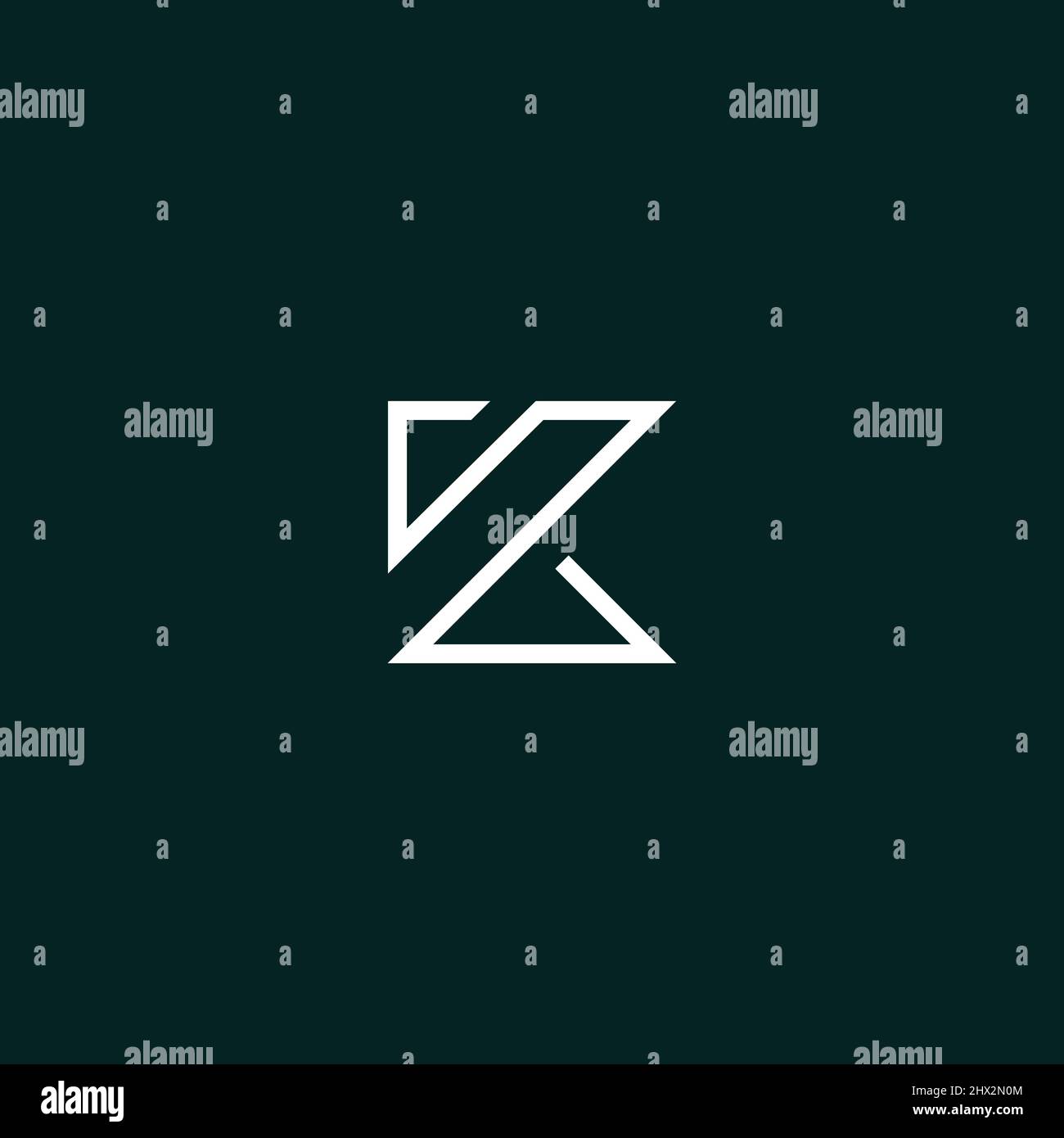 Initial k logo hi-res stock photography and images - Alamy