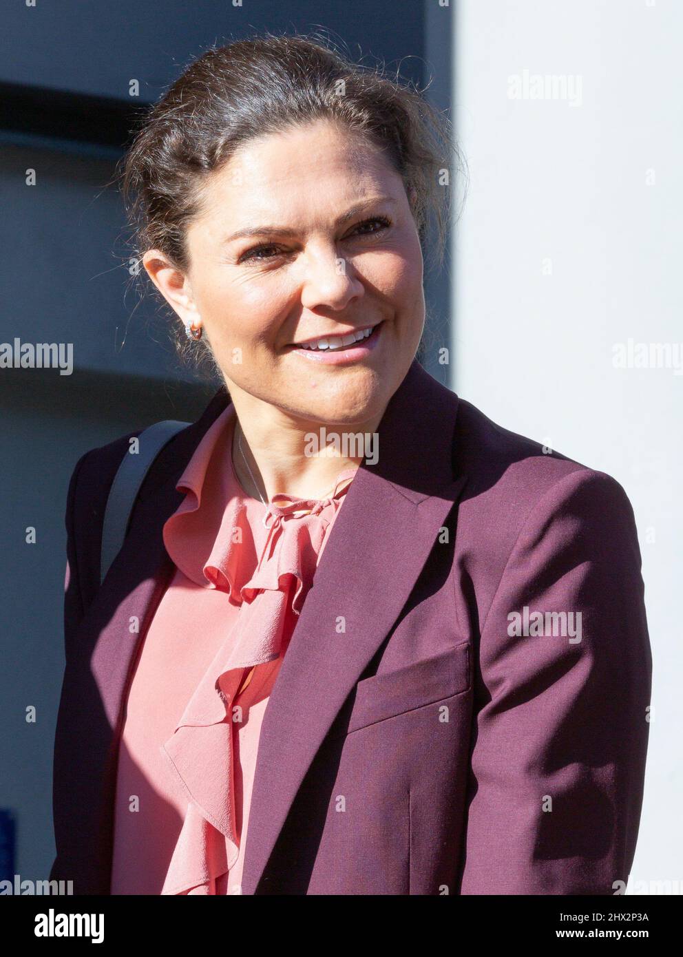 Crown Princess Victoria and Prince Daniel arrive at the Stockholm ...