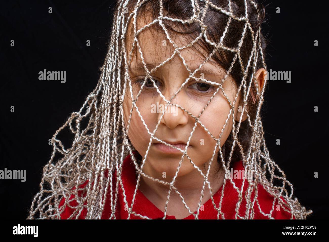Trapped in a net hi-res stock photography and images - Alamy