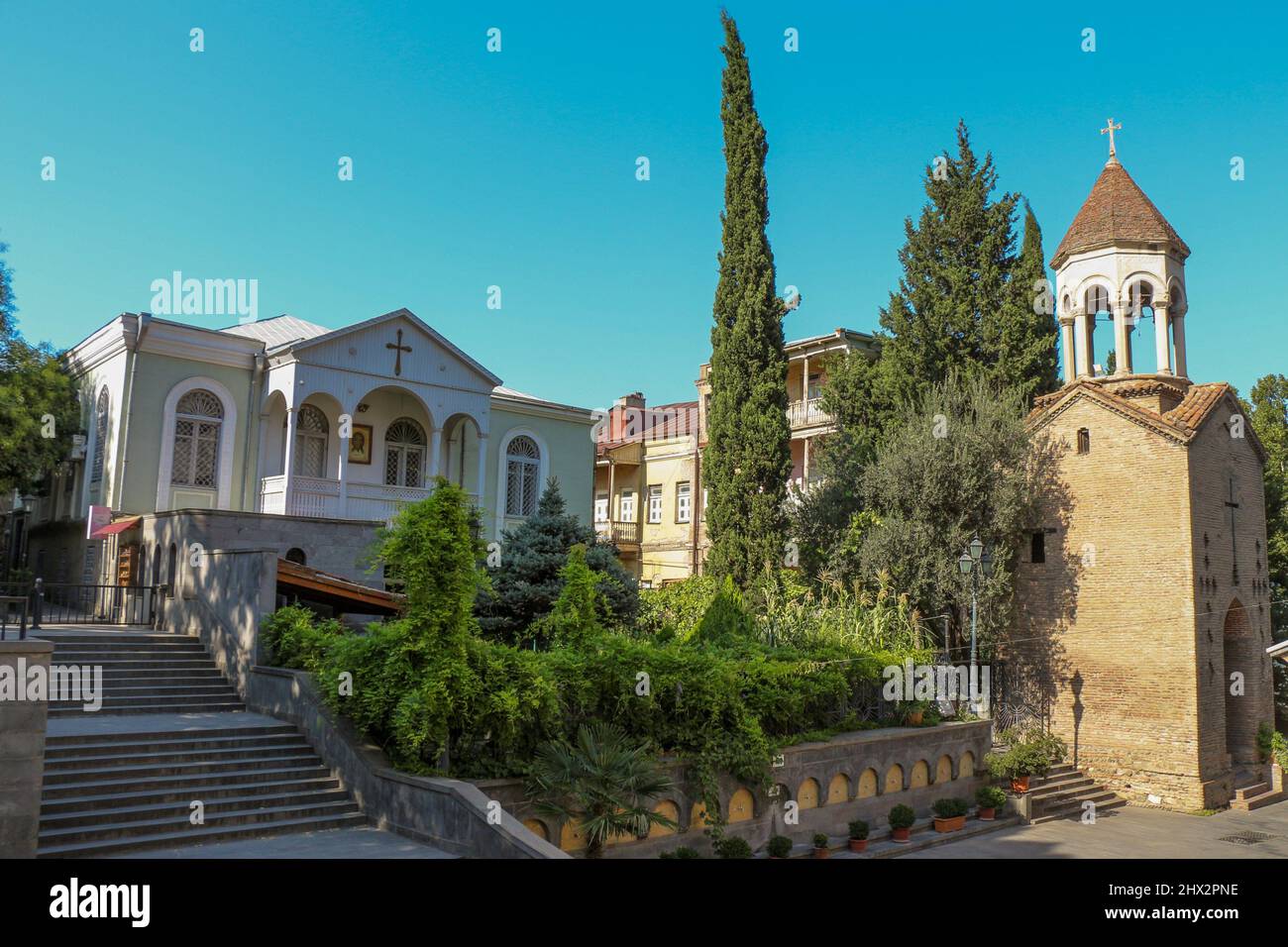 Tbilisi road view hi-res stock photography and images - Alamy