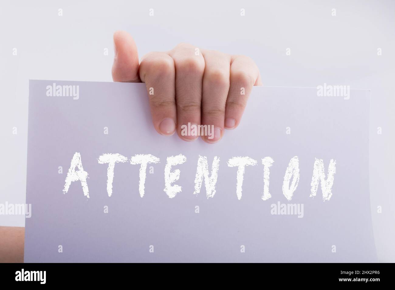 Attention note hi-res stock photography and images - Alamy