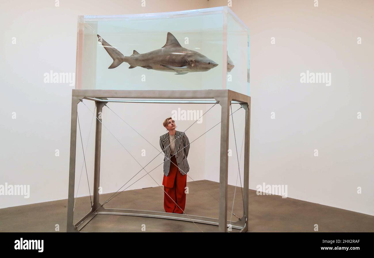 Damien hirst formaldehyde sculptures hi-res stock photography and ...