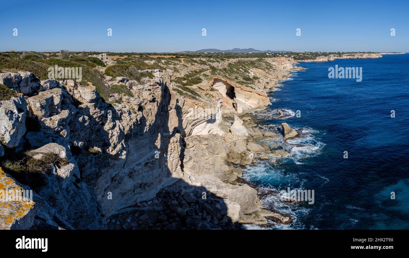 Islands majorca mallorca cliff coastal hi-res stock photography and ...