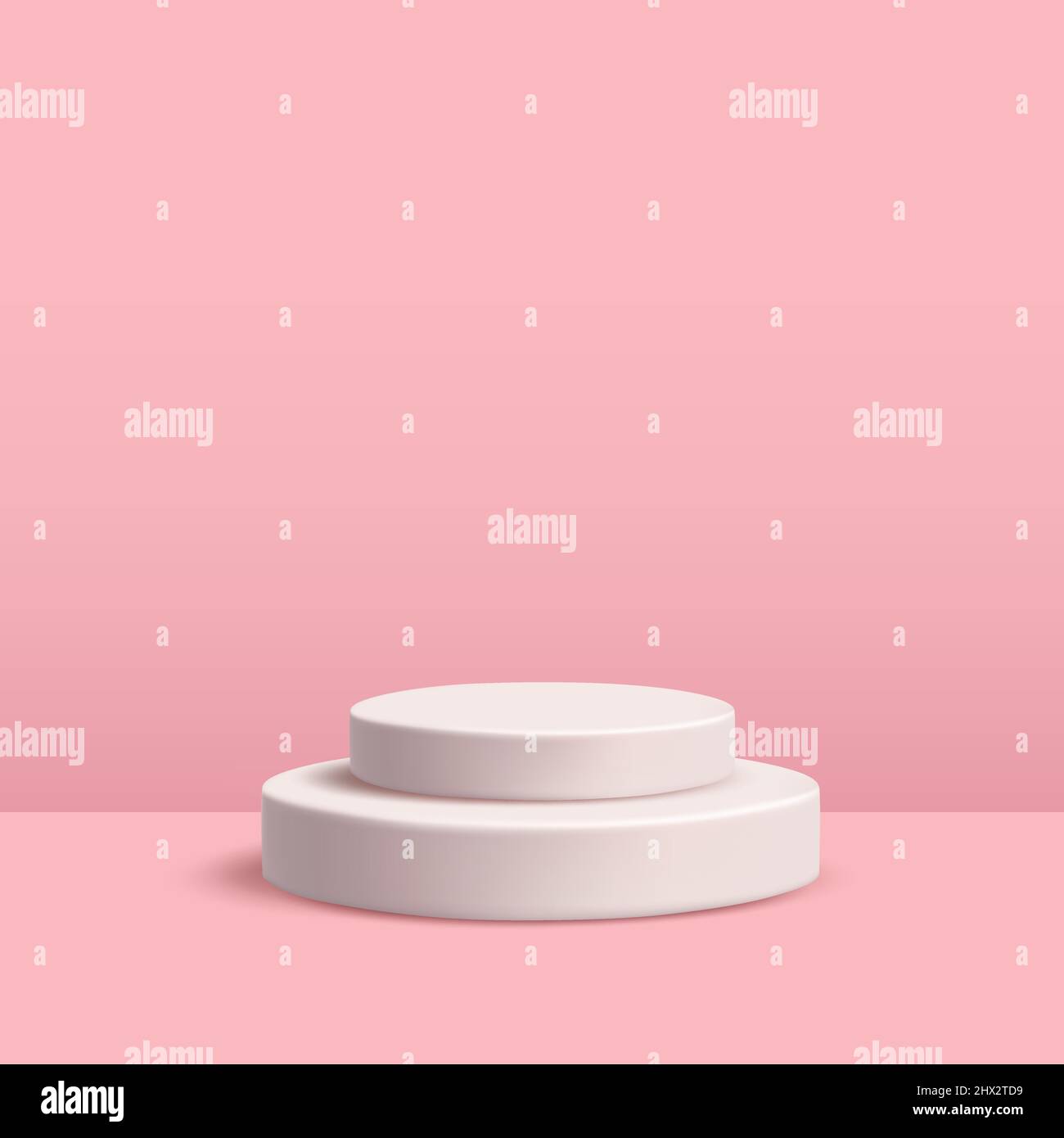 Vector rendering 3d shape, product display presentation Stock Vector ...
