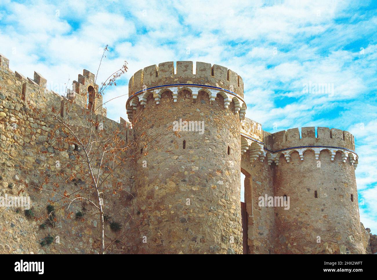 Castle. Onda, Castellon province, Comunidad Valenciana, Spain Stock ...