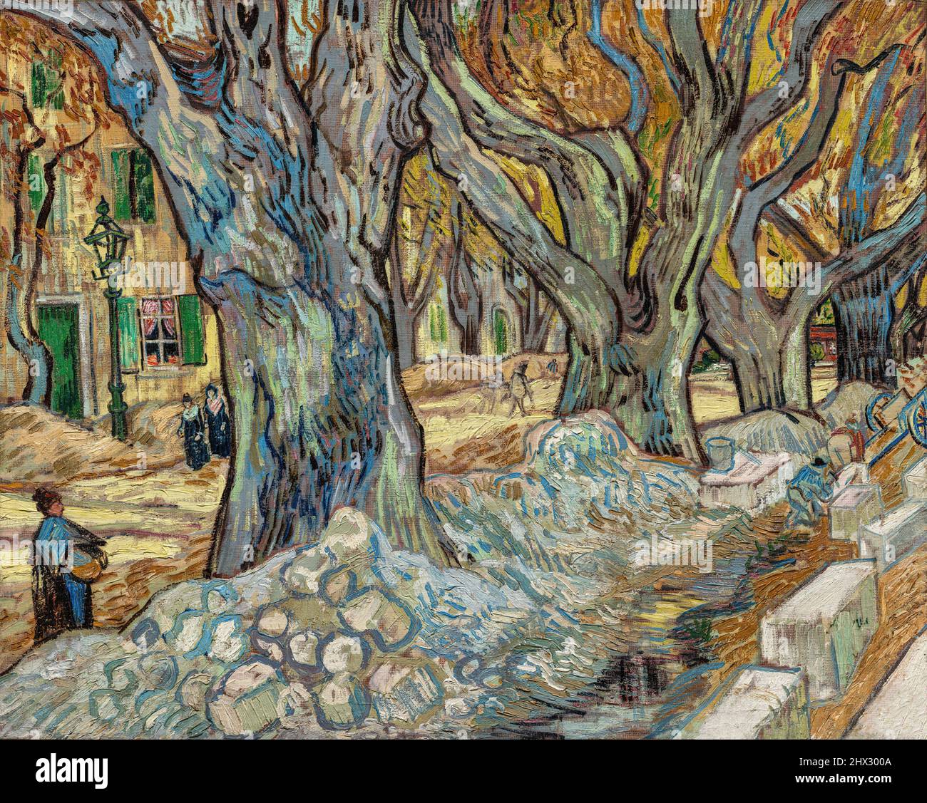 19th century tree van gogh hi-res stock photography and images - Alamy