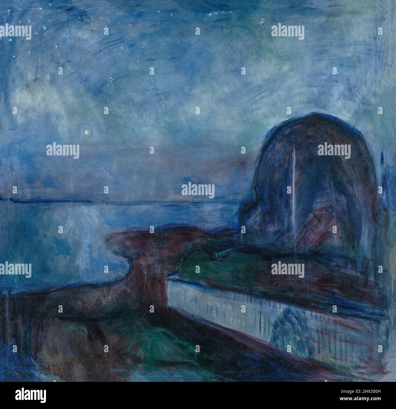 Munch night sky hi-res stock photography and images - Alamy