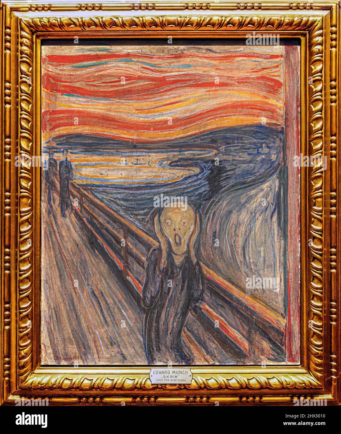 Edvard Munch's 1893 Painting The Scream at Thomas Reiser blog