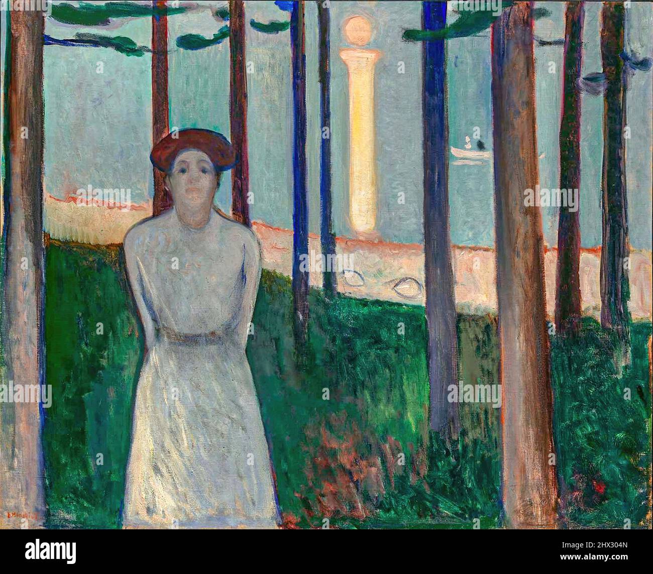Munch edvard summer hi-res stock photography and images - Alamy