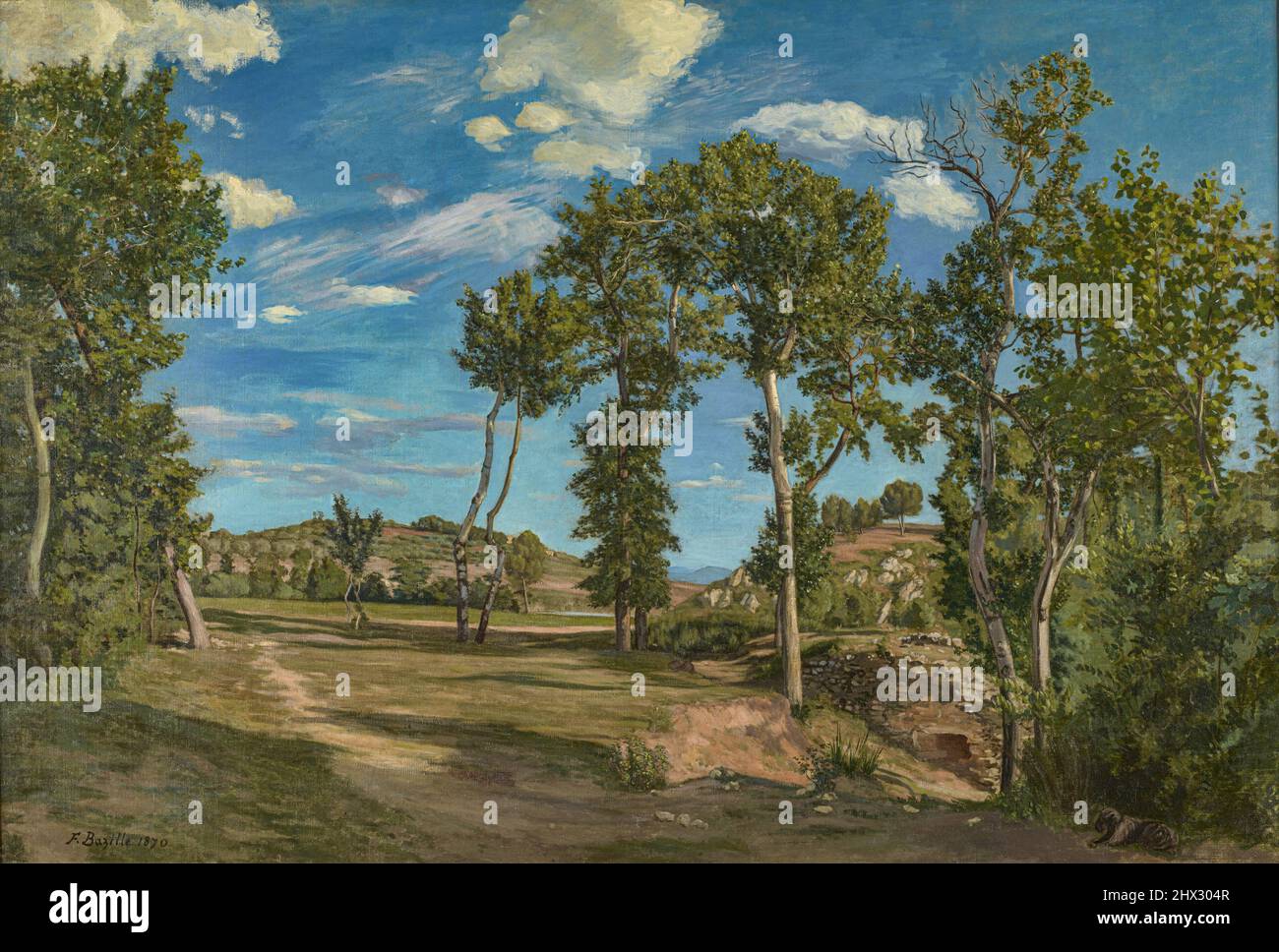 Bazille painting hi-res stock photography and images - Alamy