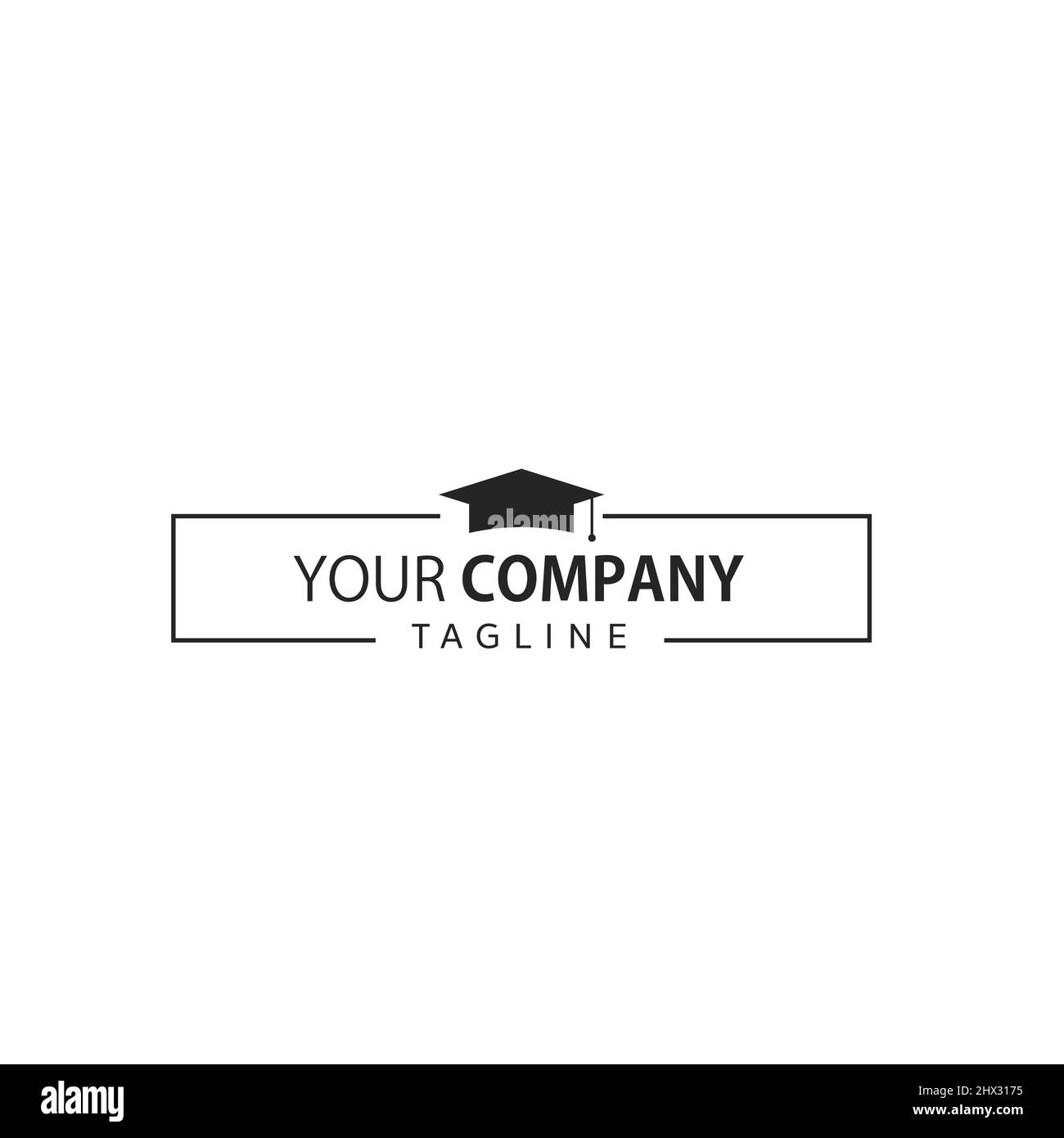 Modern educational logo Cut Out Stock Images & Pictures - Alamy