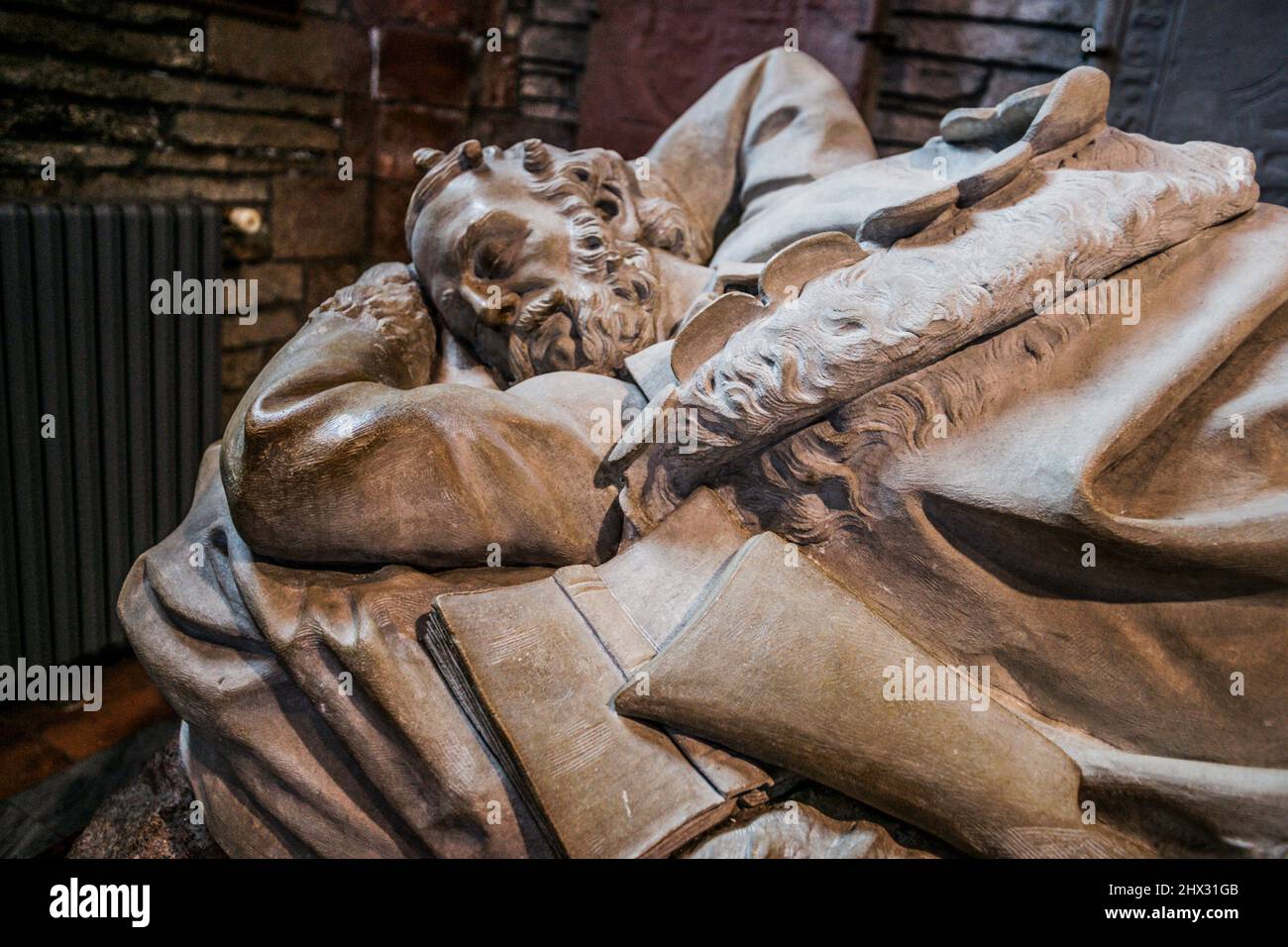 John Rae Memorial. Interior of St. Magnus Cathedral, Kirkwall, Orkney ...