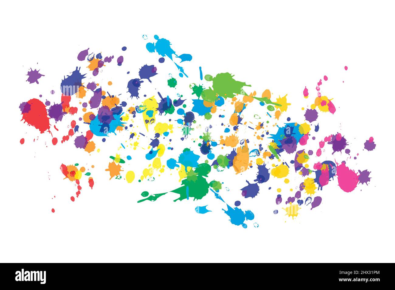 Pink bright colors abstract Cut Out Stock Images & Pictures - Alamy