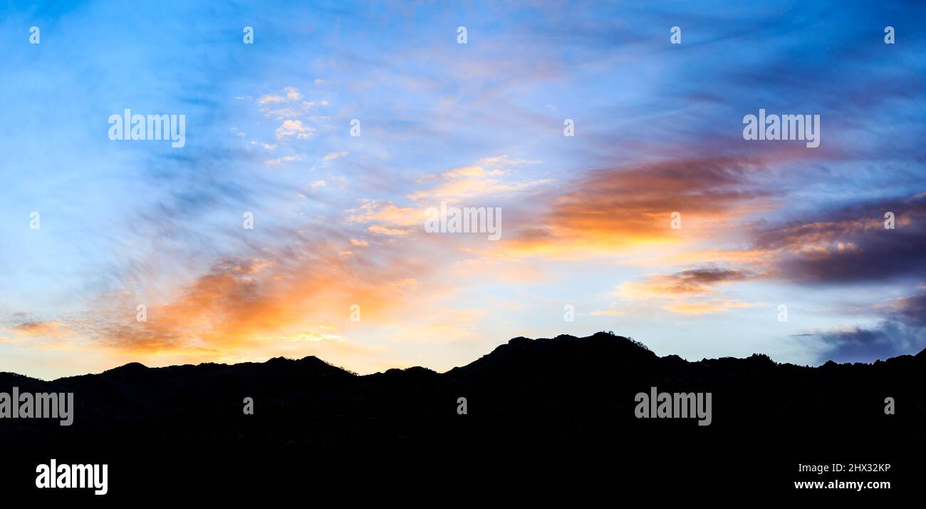 Colorful mountain landscapes hi-res stock photography and images - Alamy