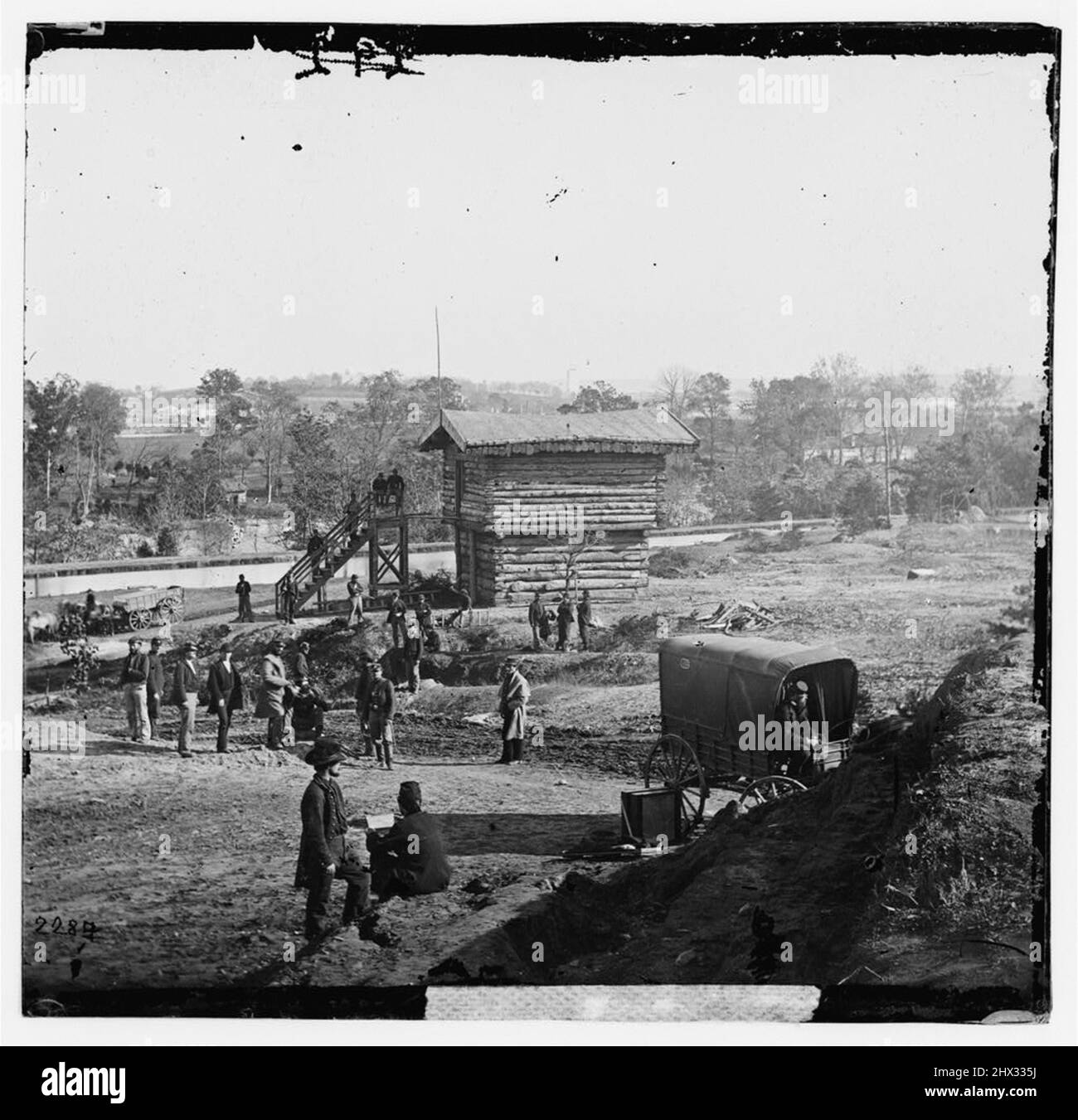 Vintage photo from the American Civil War 1860s Stock Photo - Alamy