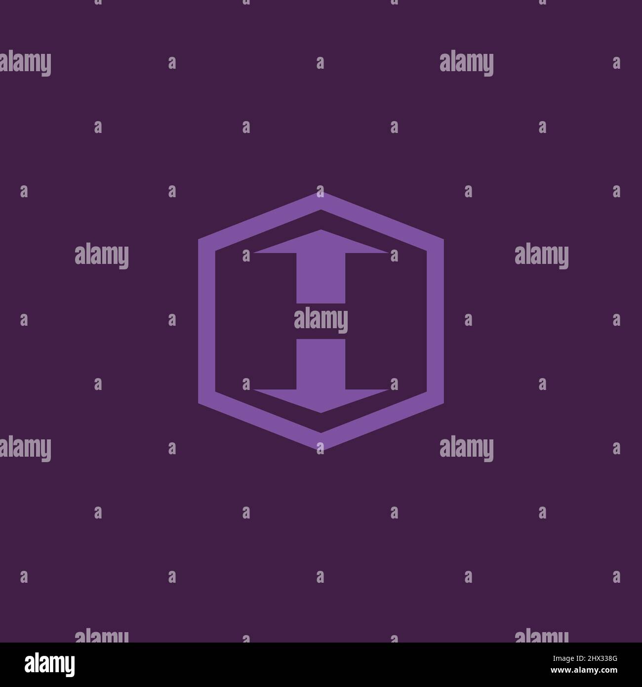 The initial H logo is simple and modern Stock Vector Image & Art - Alamy