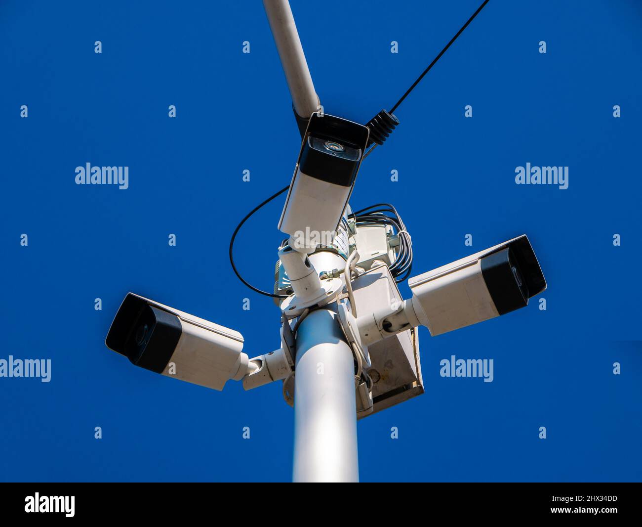 Surveillance camera pole hi-res stock photography and images - Alamy