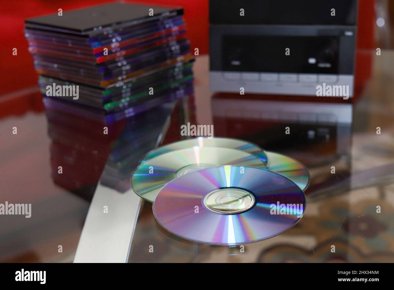 Digital compact cassette player hi-res stock photography and images - Alamy