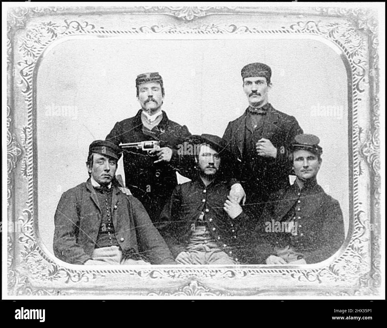 Vintage photo from the American Civil War 1860s Stock Photo - Alamy