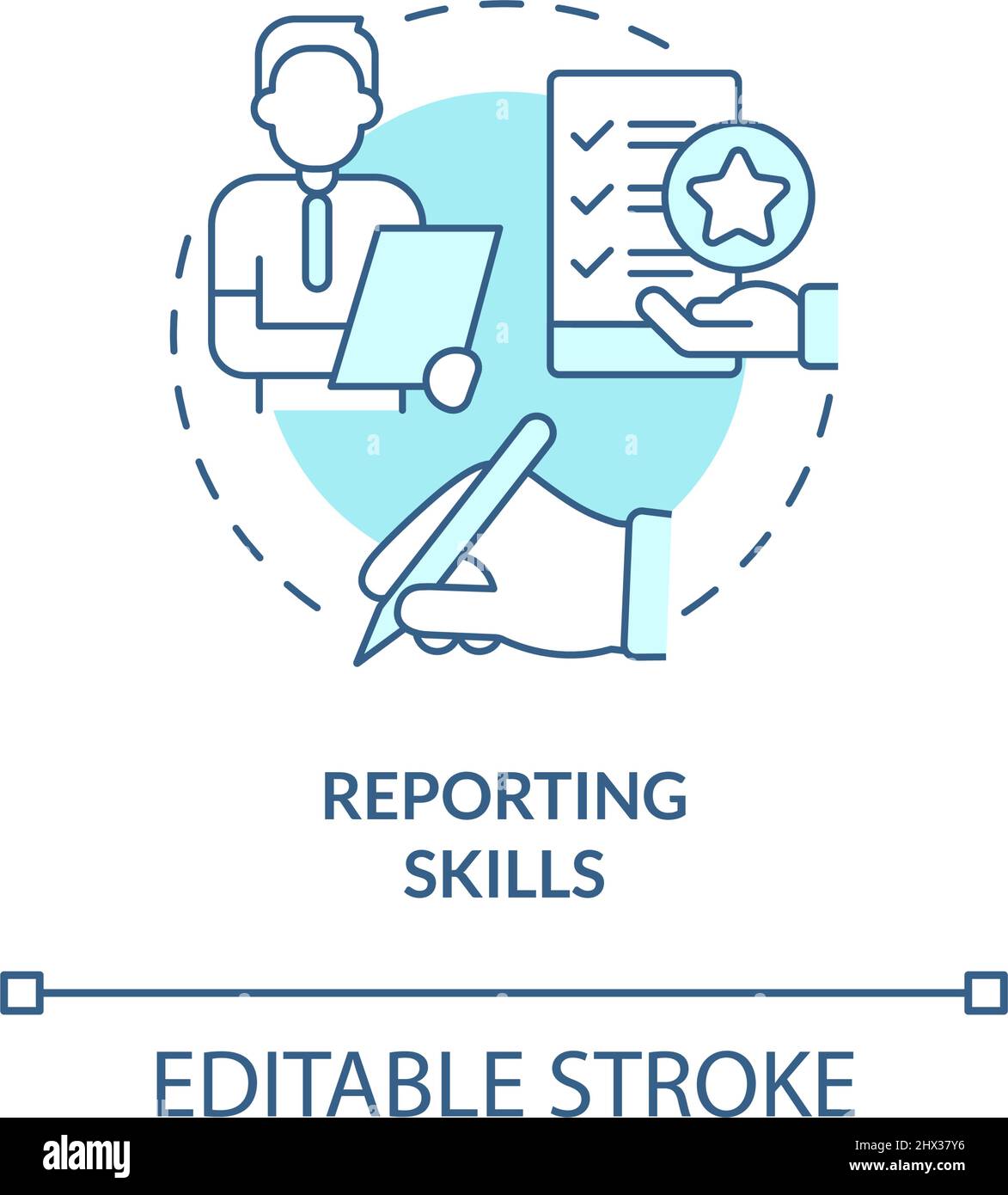 Business skills infographic concept human Cut Out Stock Images ...