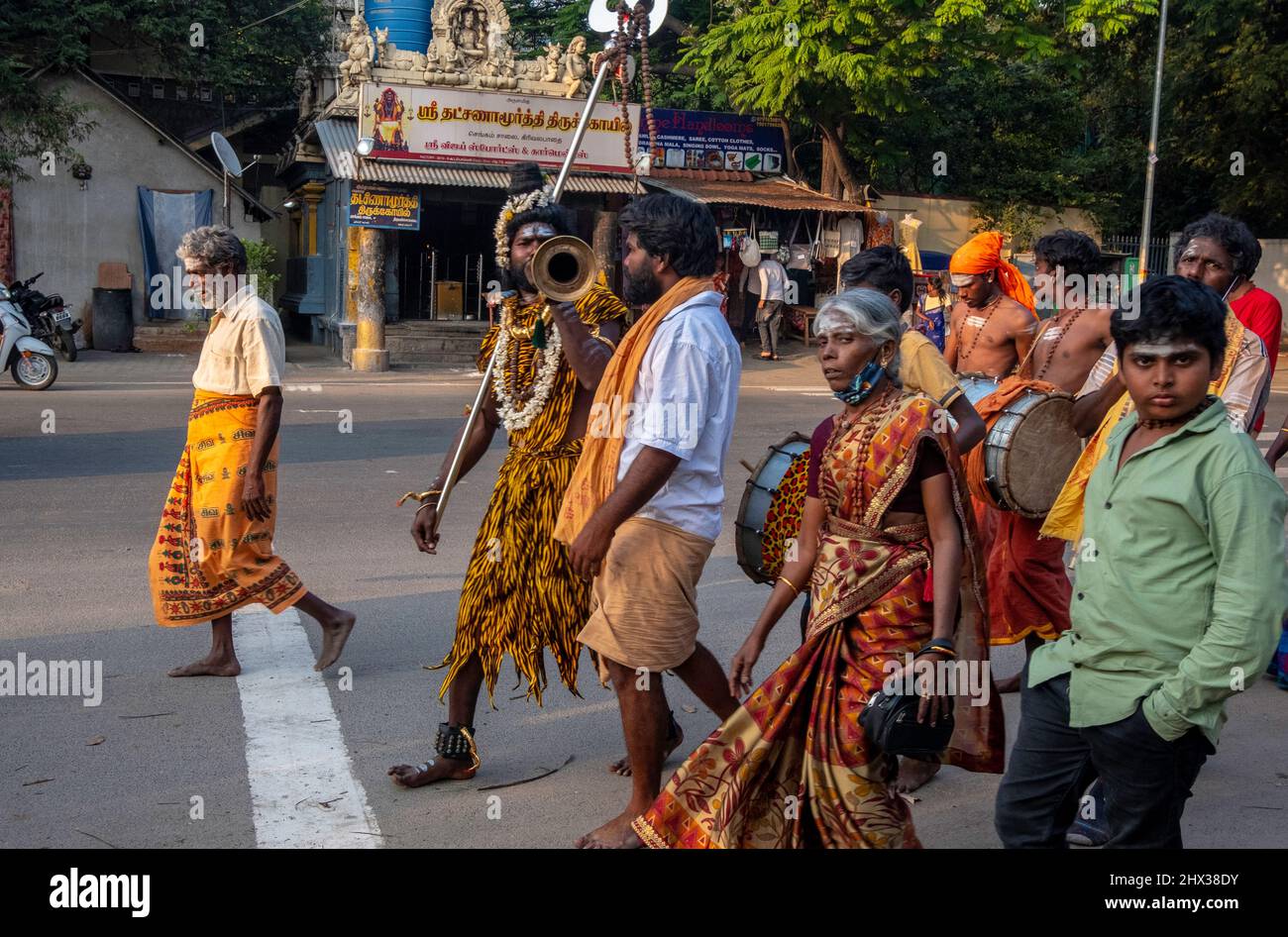 A religious festival in India Stock Photo - Alamy