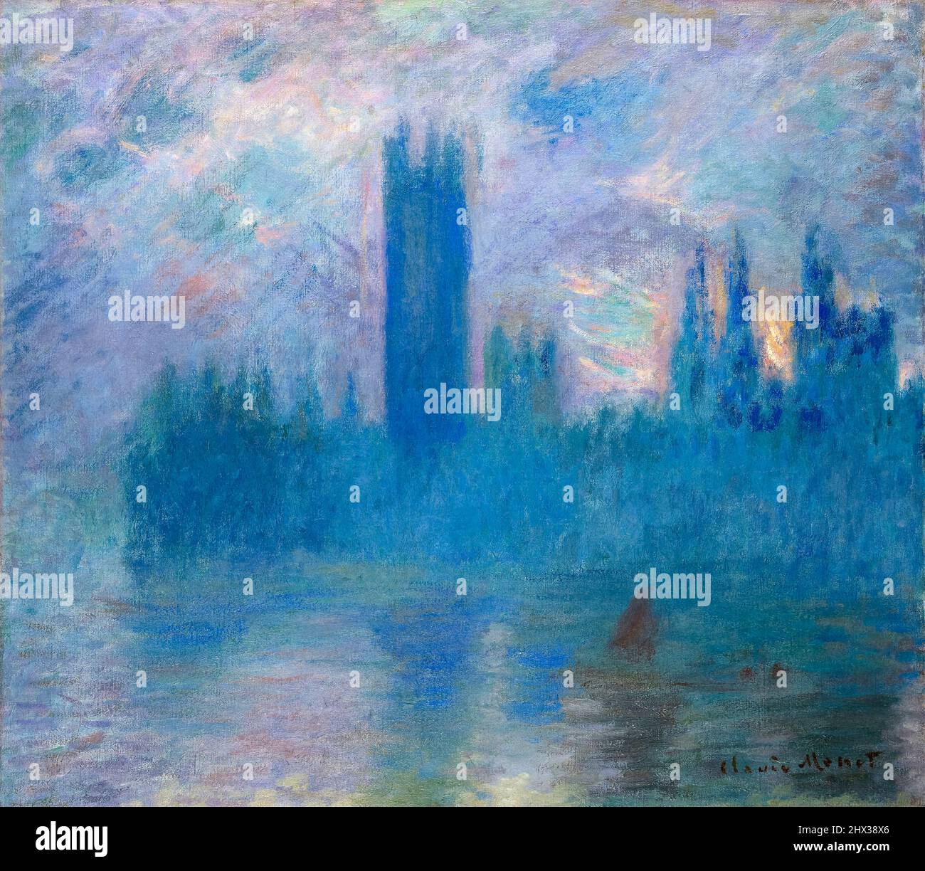 Houses Of Parliament Monet