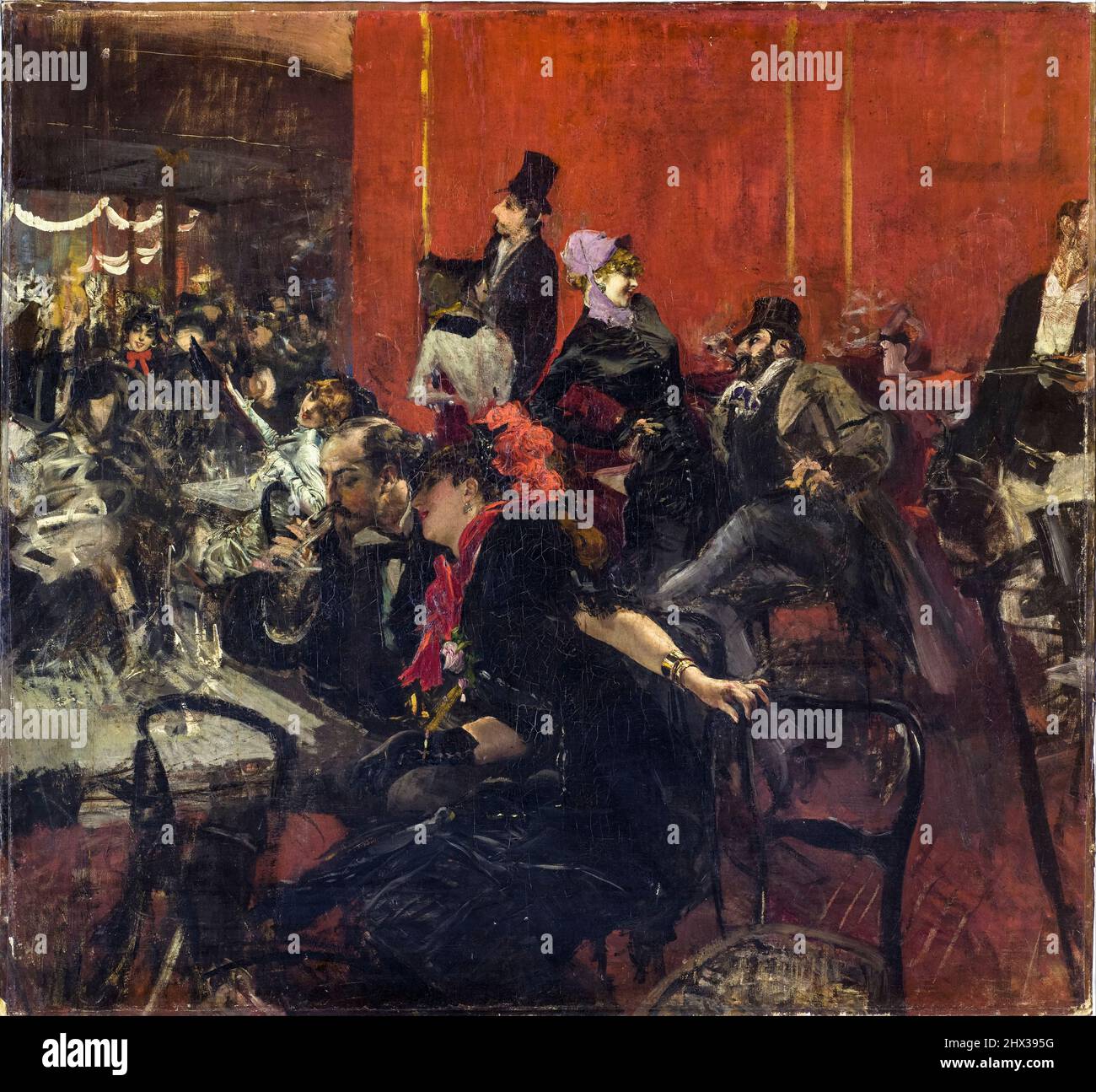 Giovanni boldini moulin rouge hi-res stock photography and images - Alamy