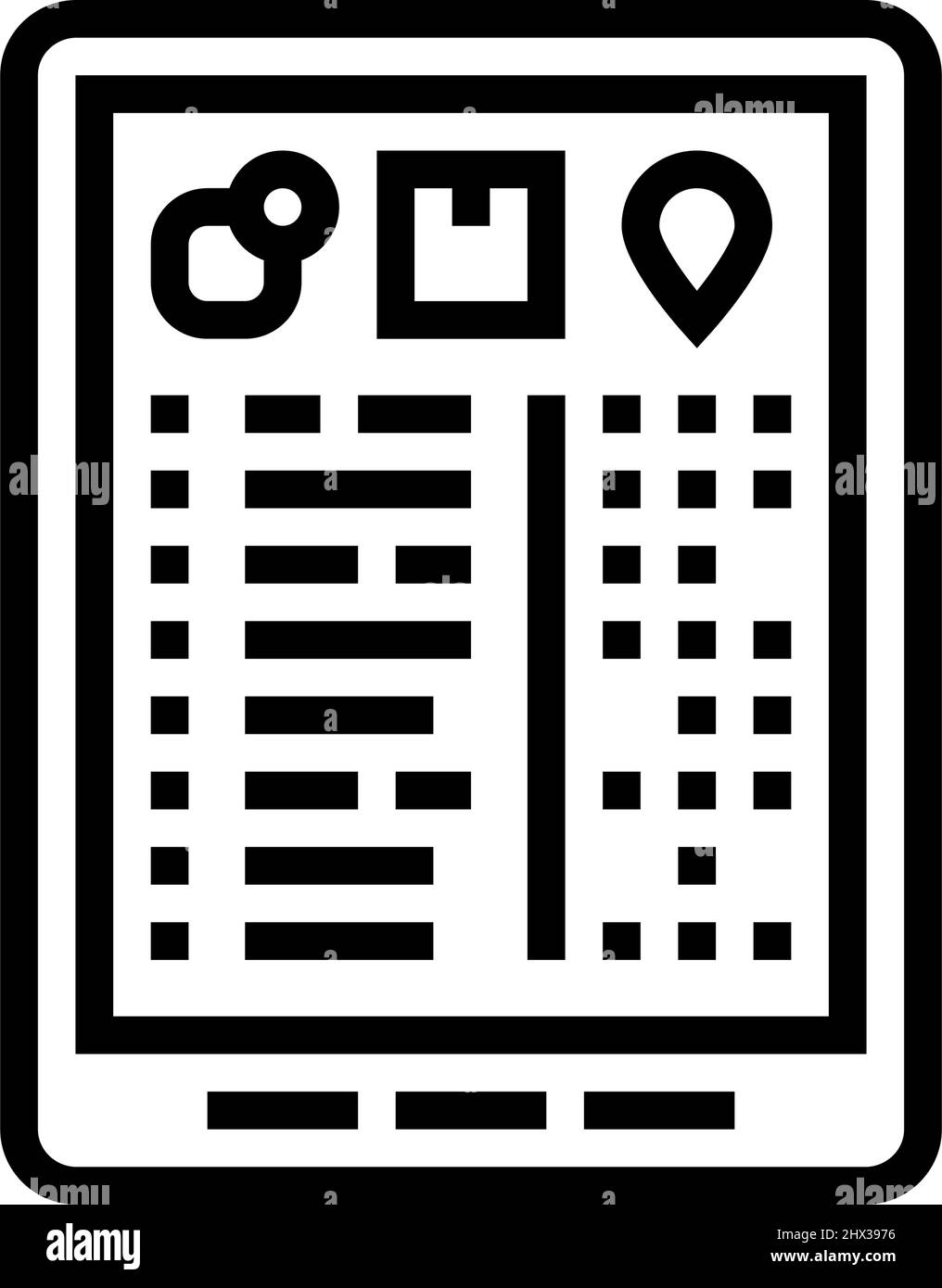 Pending list Stock Vector Images - Alamy
