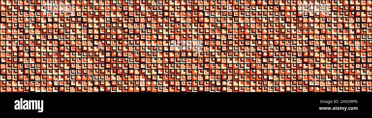 Abstract Geometrical Generative Computational Art Illustration Stock Vector Image And Art Alamy