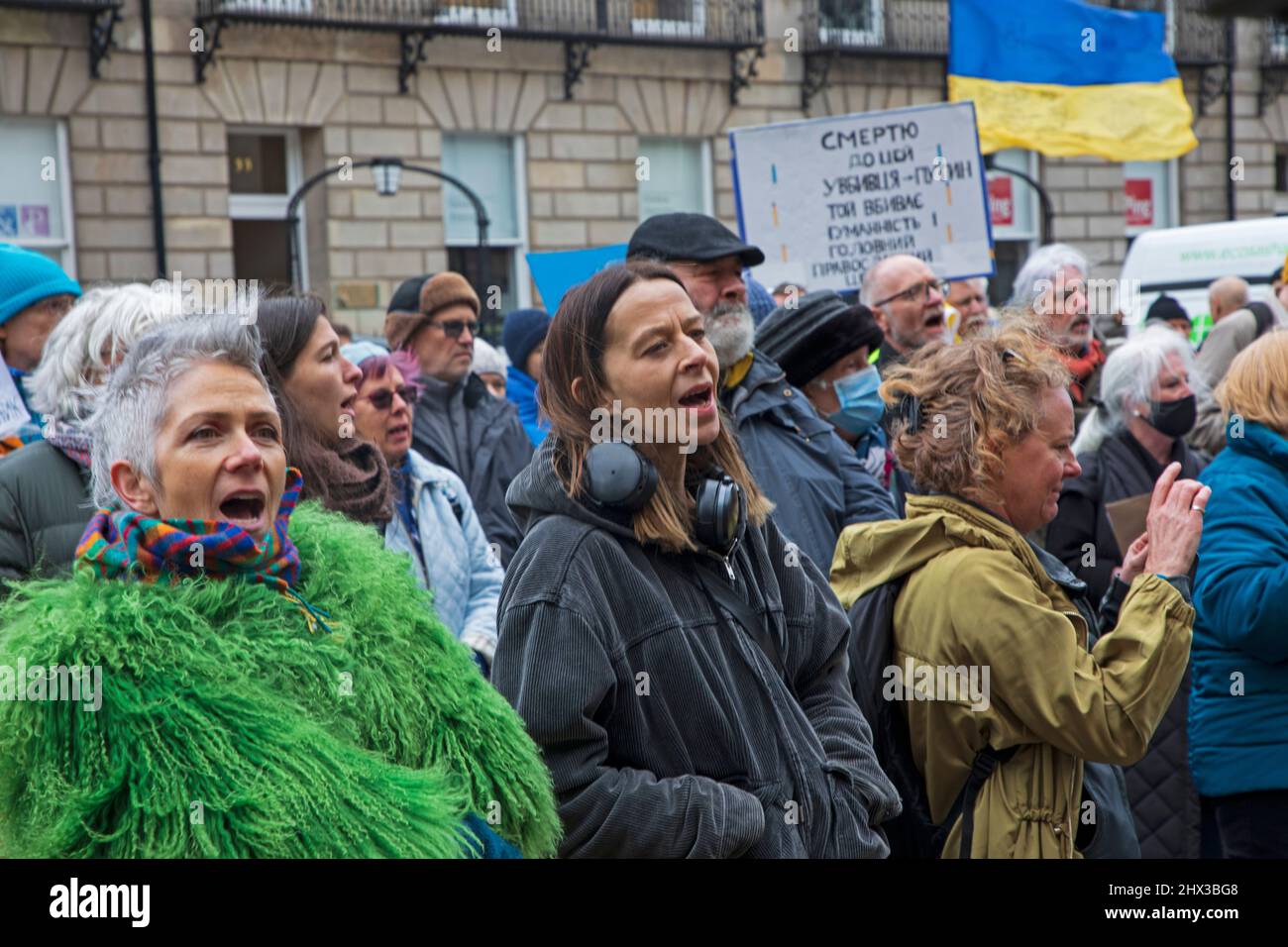 Russian Consulate, Melville Street, Edinburgh, Scotland, UK. 9th of ...