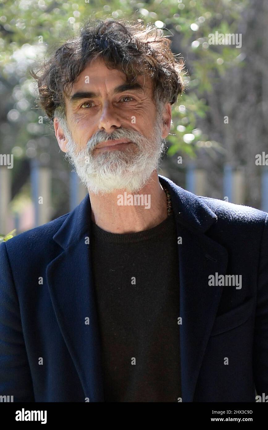 Thomas Trabacchi attends the photocall of the Rai fiction Studio ...