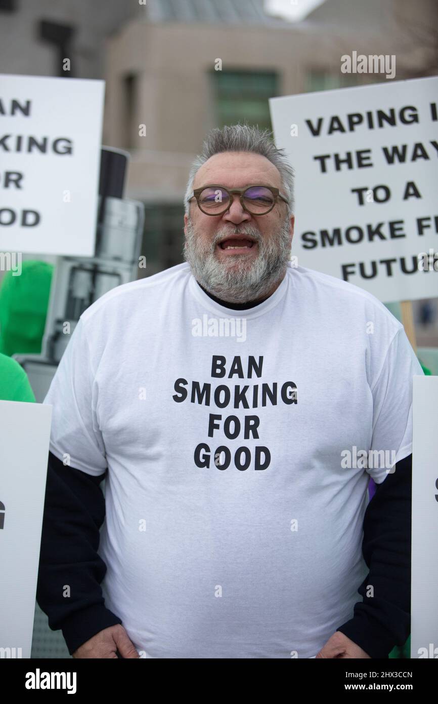 Edinburgh, UK. 9th Mar, 2022. VPZ and Razor Ruddock call or a complete ...