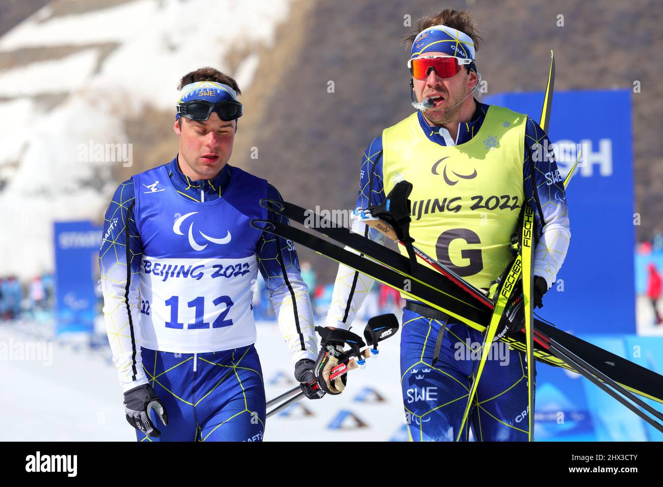 Zhangjiakou, Hebei, China. 9th Mar, 2022. Zebastian Modin (SWE) Cross ...