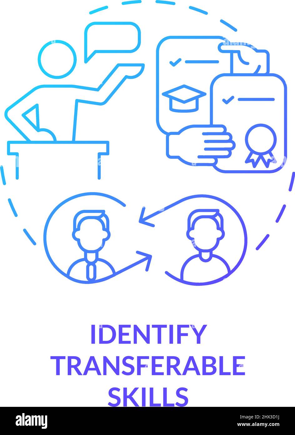 Transferable skills Stock Vector Images - Alamy