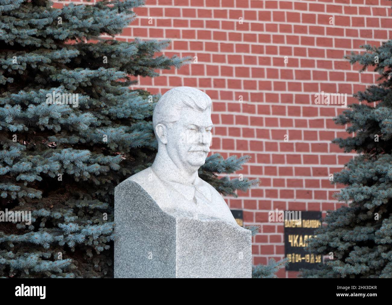 Stalin Statue Red Square Moscow