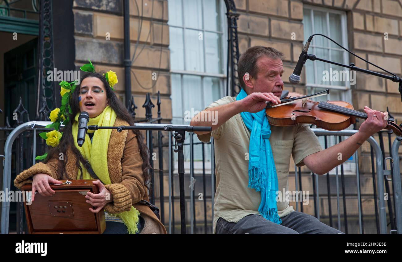 Russian Consulate, Melville Street, Edinburgh, Scotland, UK. 9th of ...