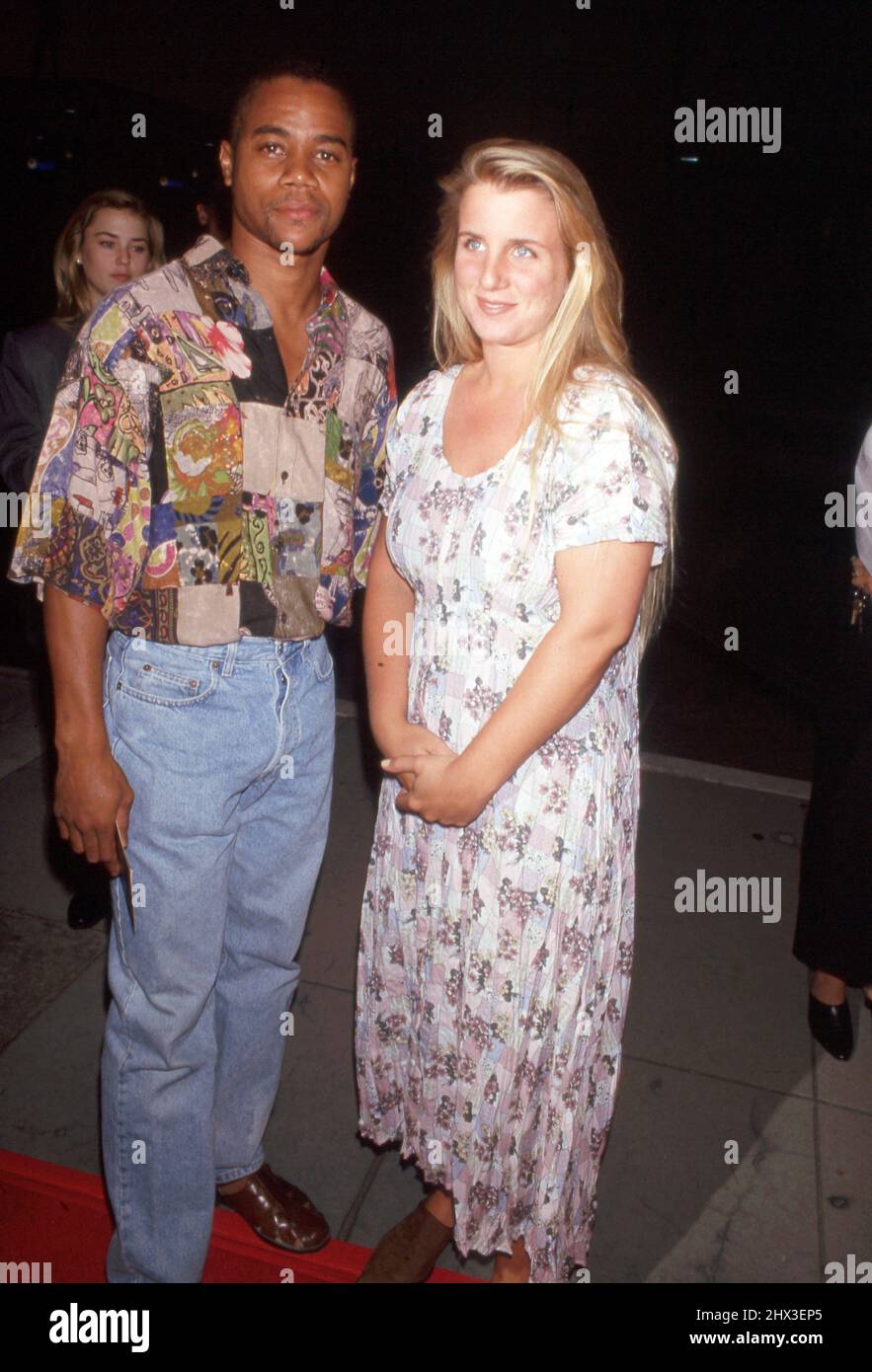 Cuba Gooding Jr. and Sarah Kapfer at the Beverly Hills Premiere of ...
