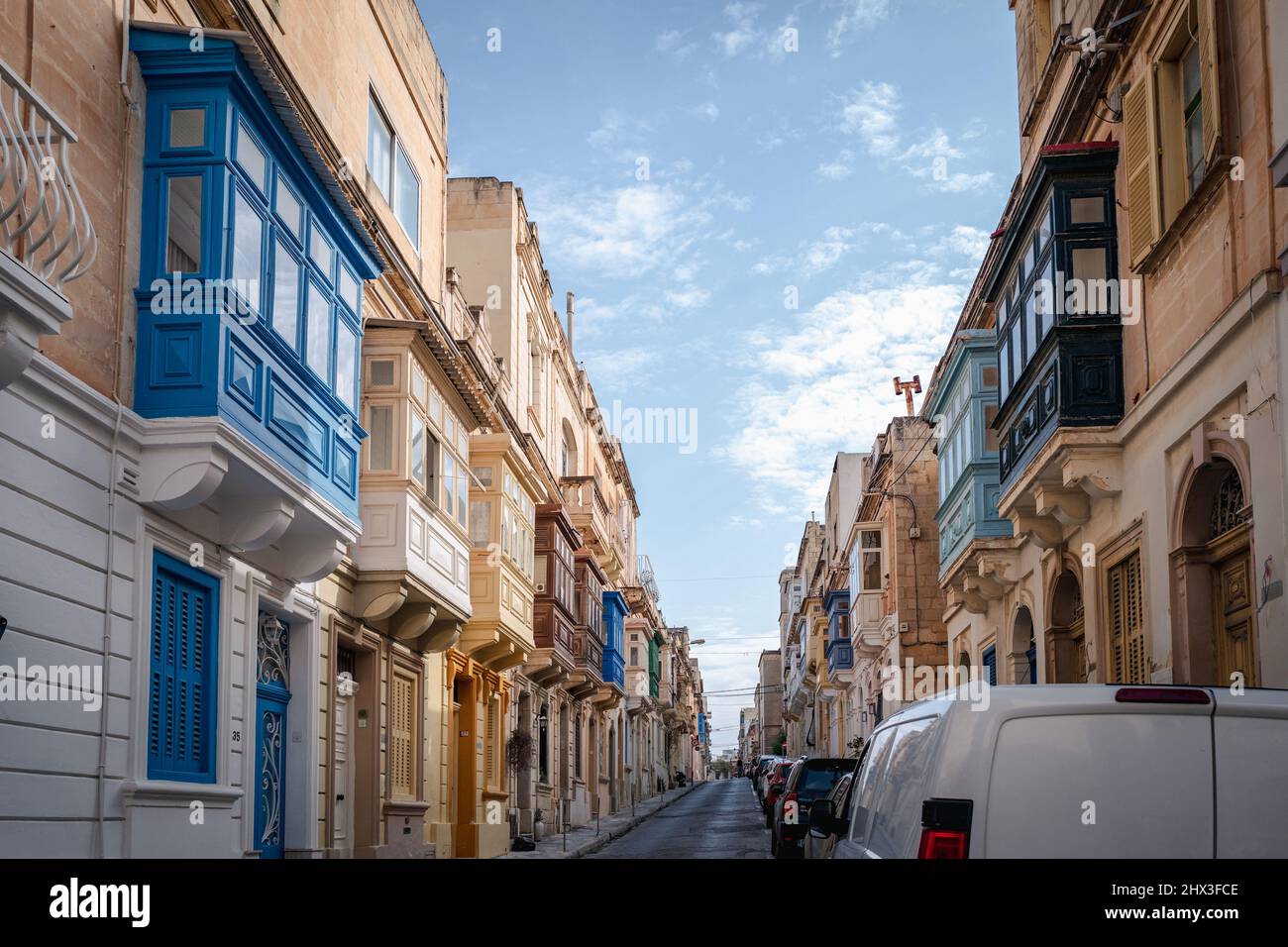 Local architecture in Malta island Stock Photo - Alamy