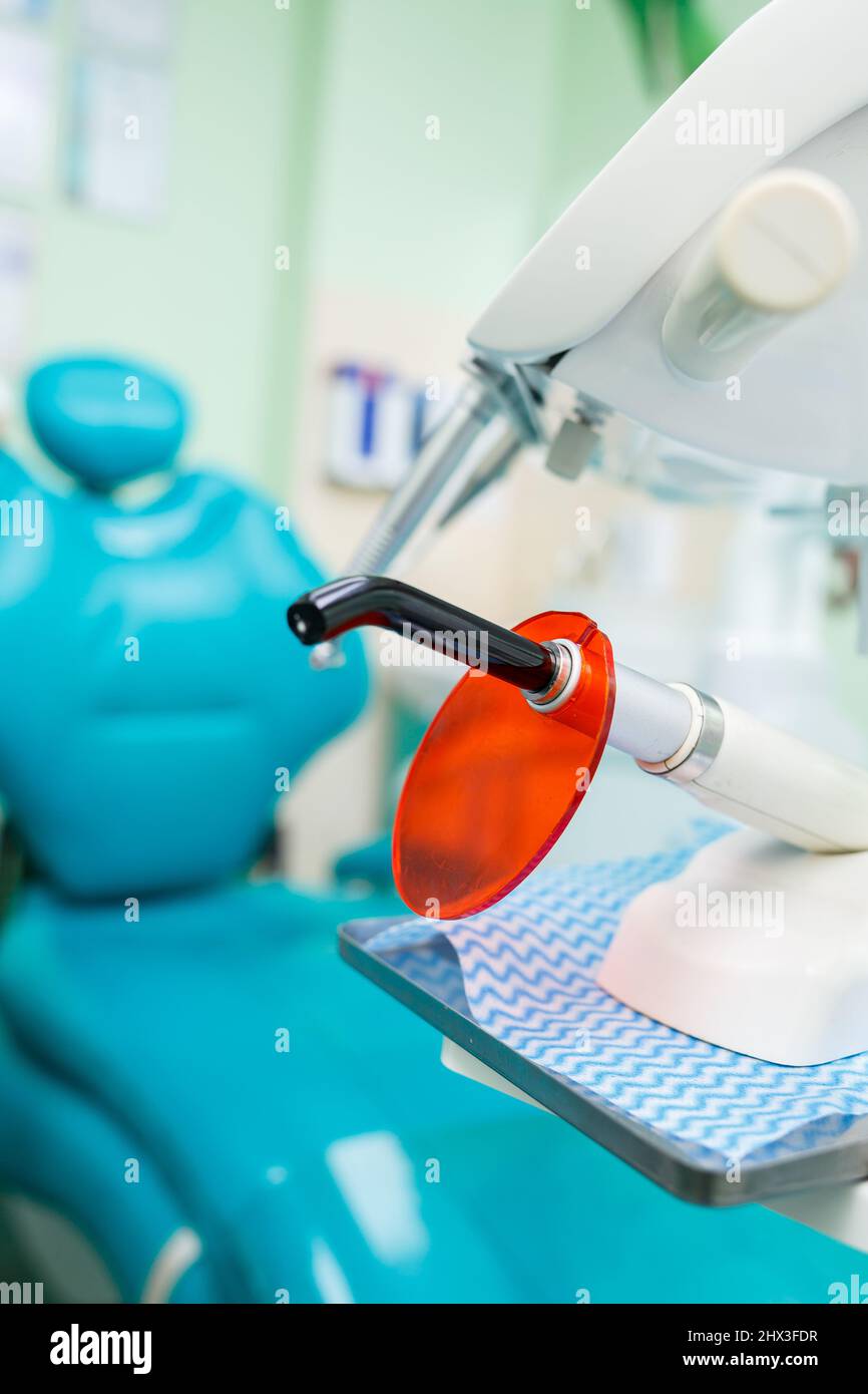 Professional modern tool for the treatment of dental diseases. Dental ...