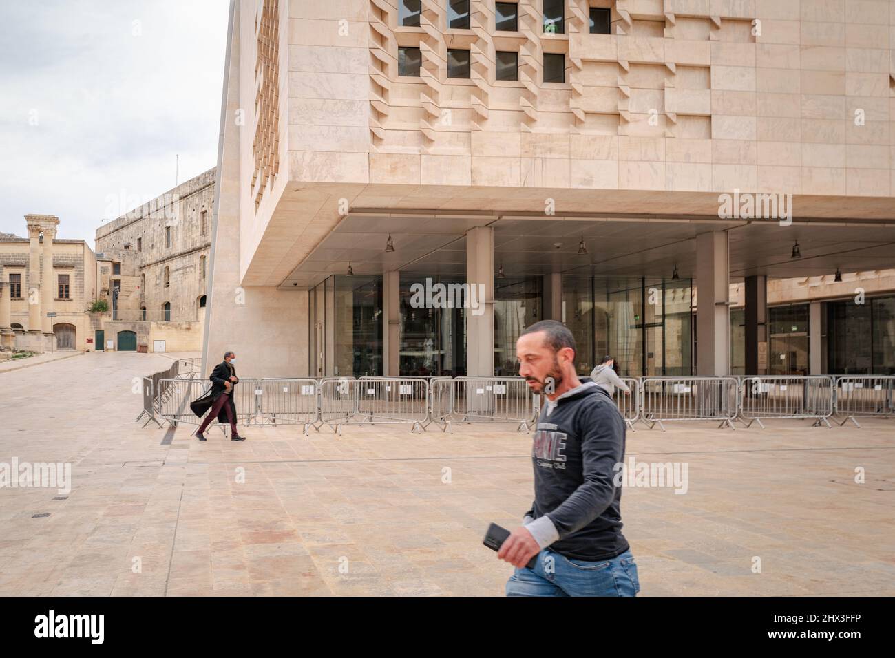 Parliament building in Valletta, Malta Stock Photo - Alamy