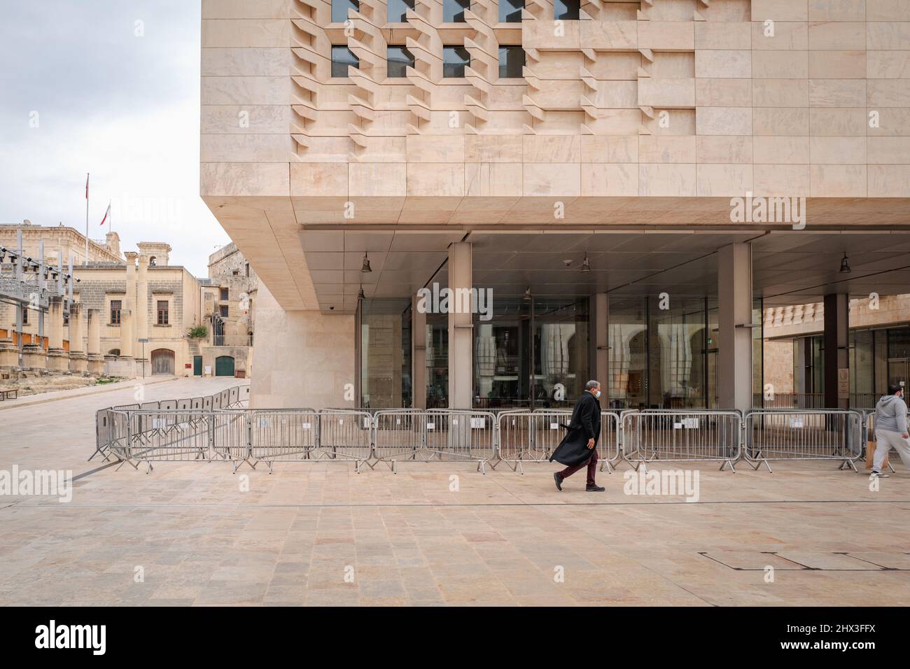 Parliament building in Valletta, Malta Stock Photo - Alamy