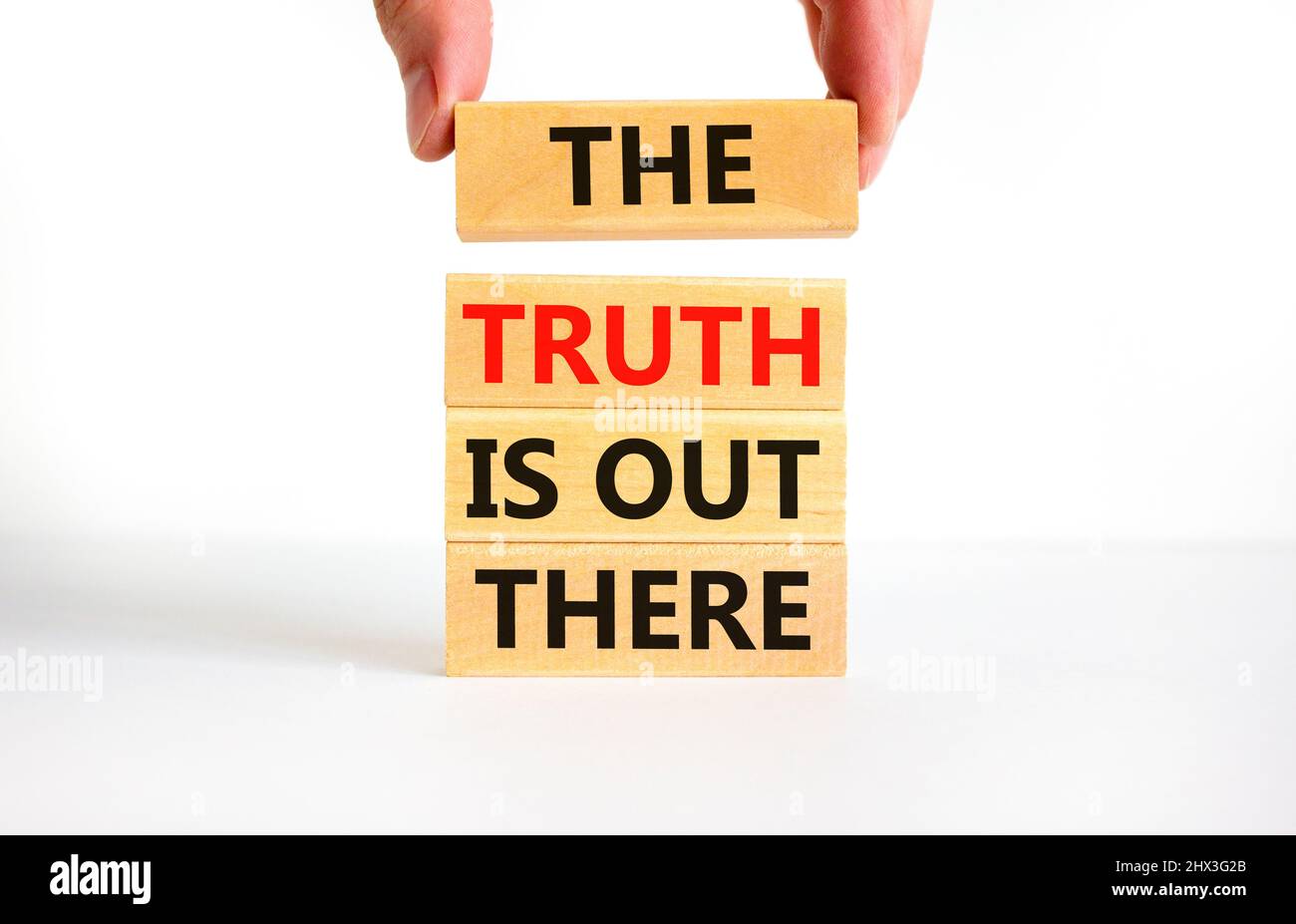 The truth is out there symbol. Concept words The truth is out there on ...