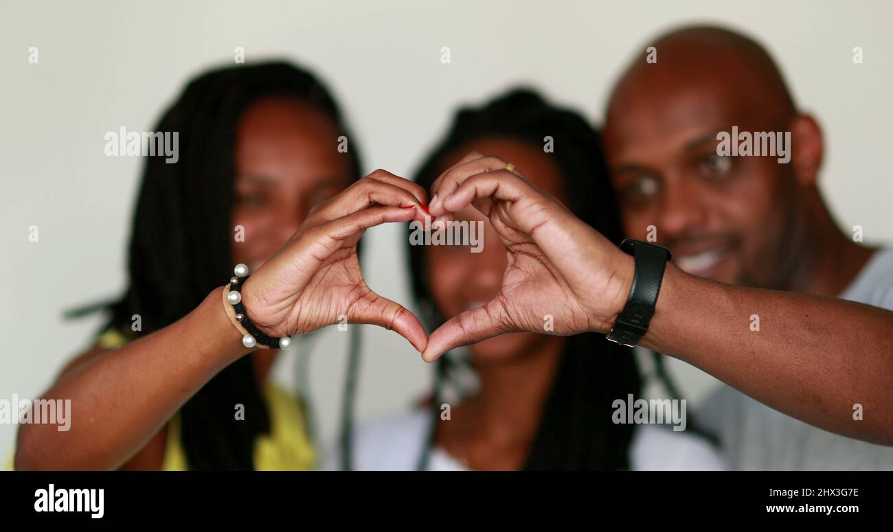 Diverse hands making heart hi-res stock photography and images - Alamy