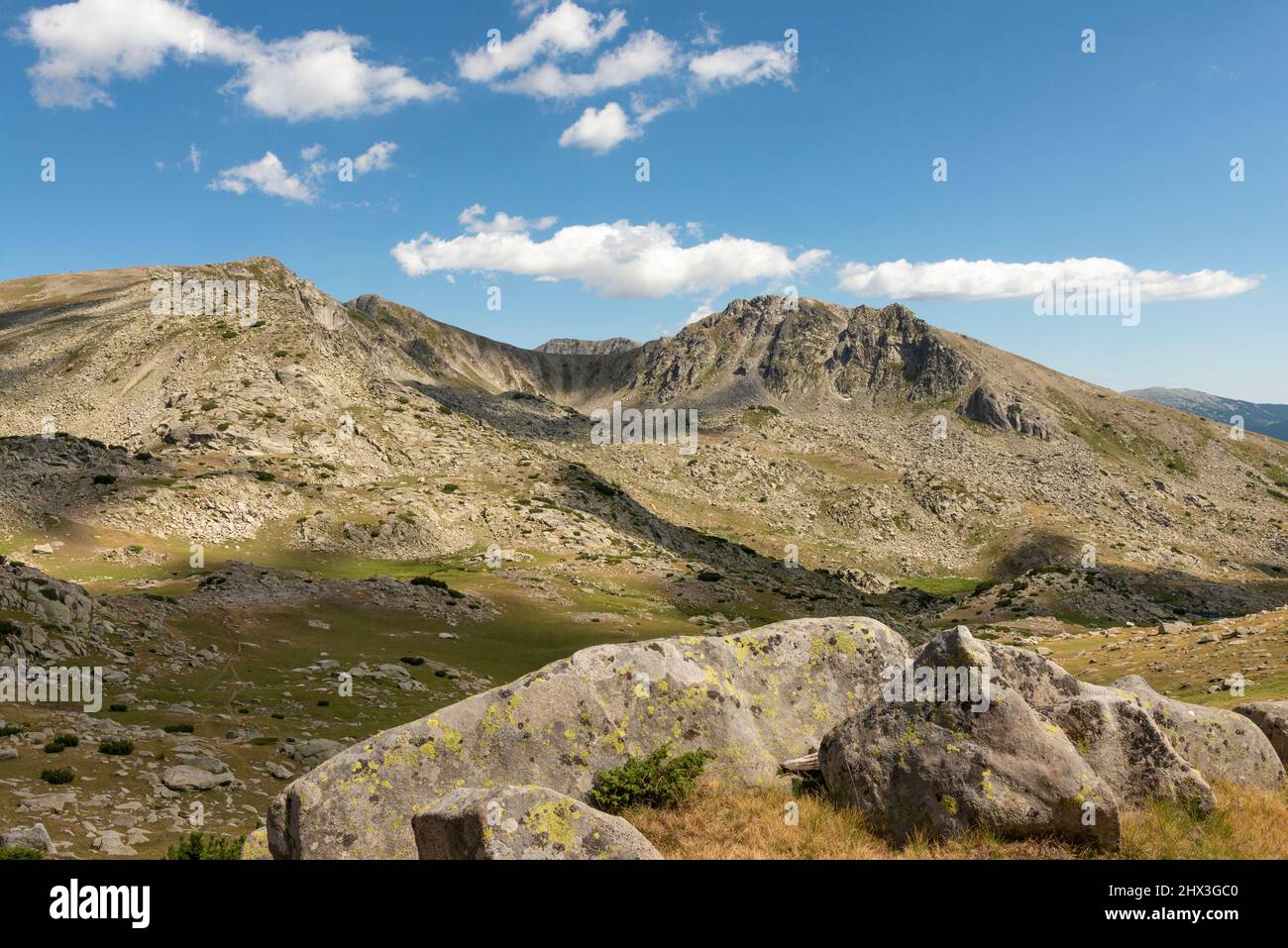 Clouds casting big shadows onto the Lunar-like landscape at the Spano ...
