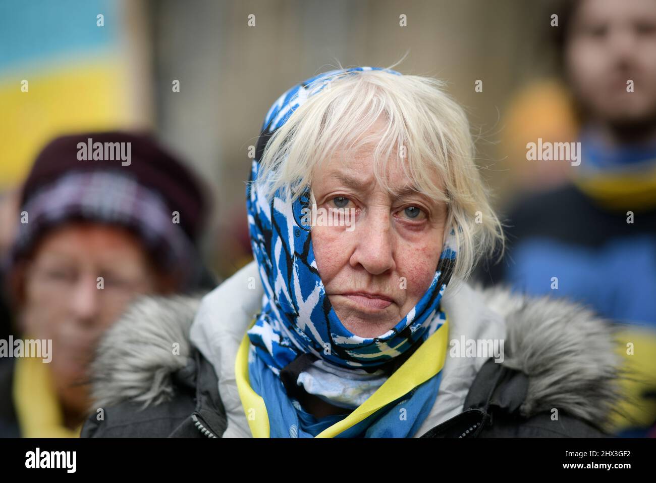 Scottish artists protest 2022 hi-res stock photography and images - Alamy