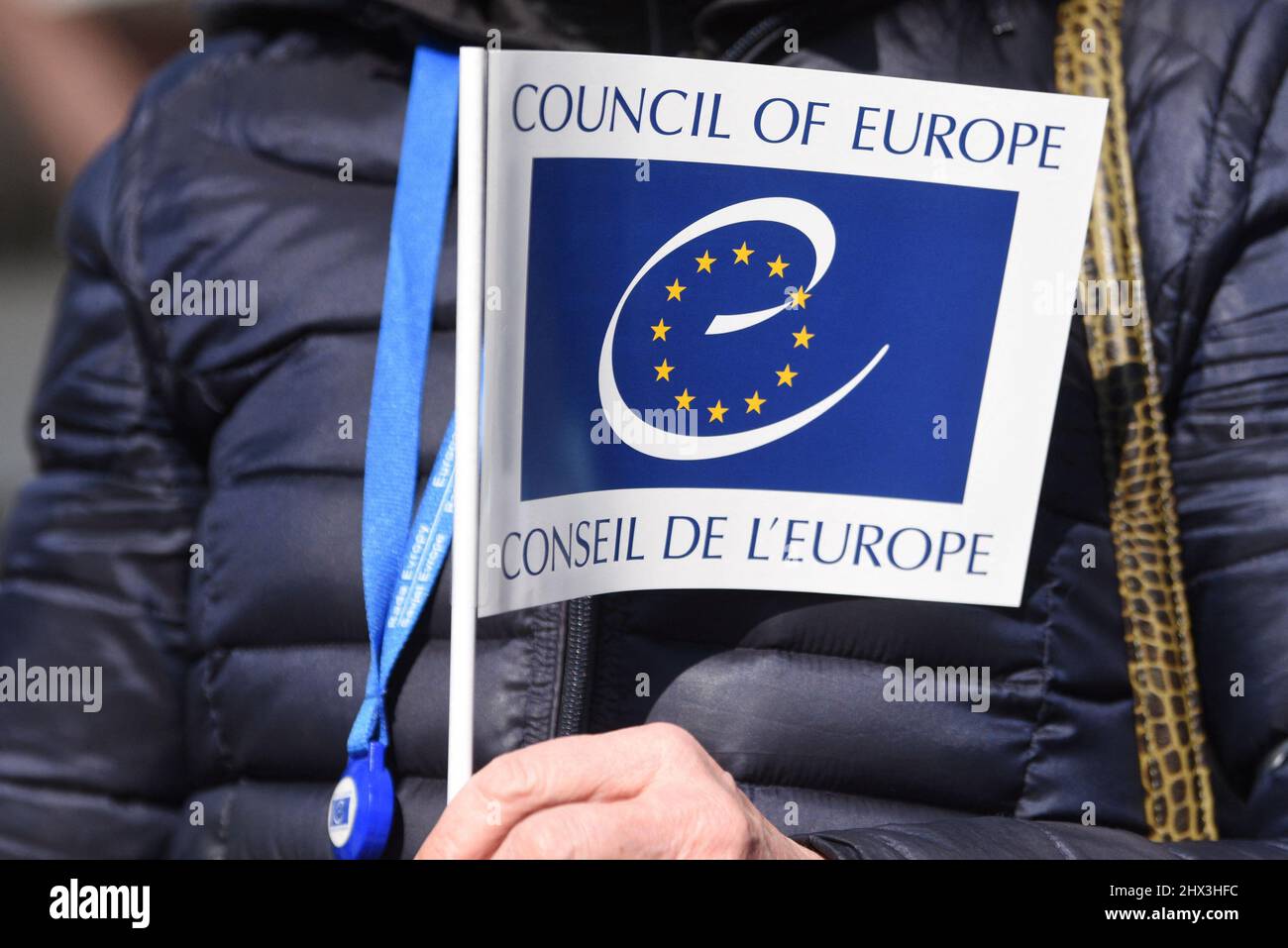 Echr flag hi-res stock photography and images - Alamy
